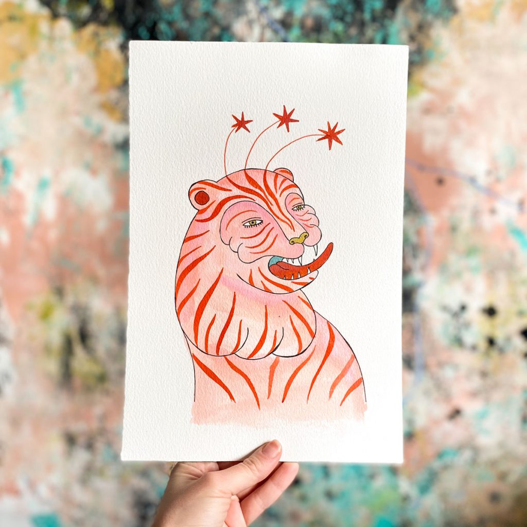 TIGRE ROSA II – belensegarra.com